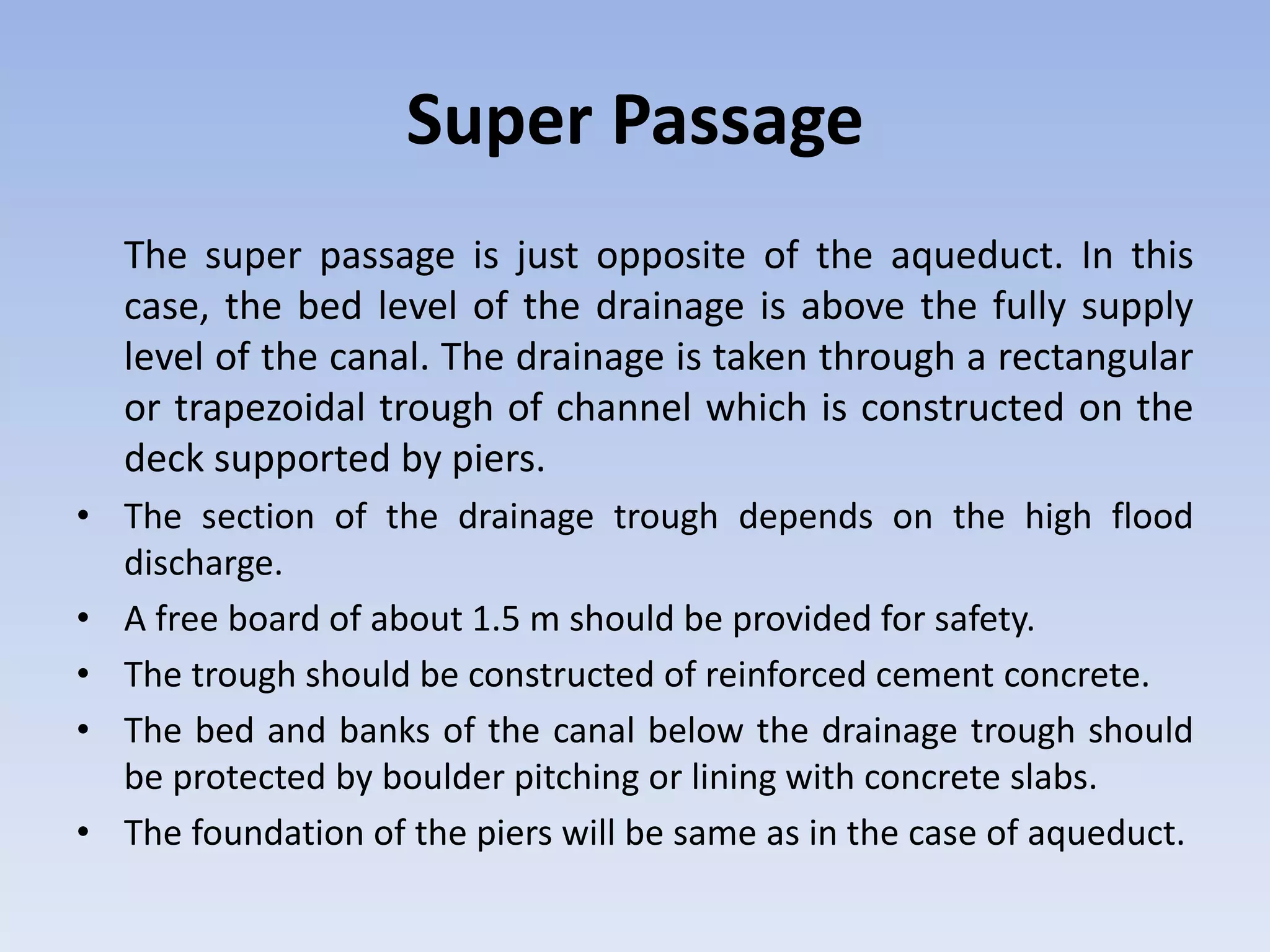 Cross drainage work | PDF