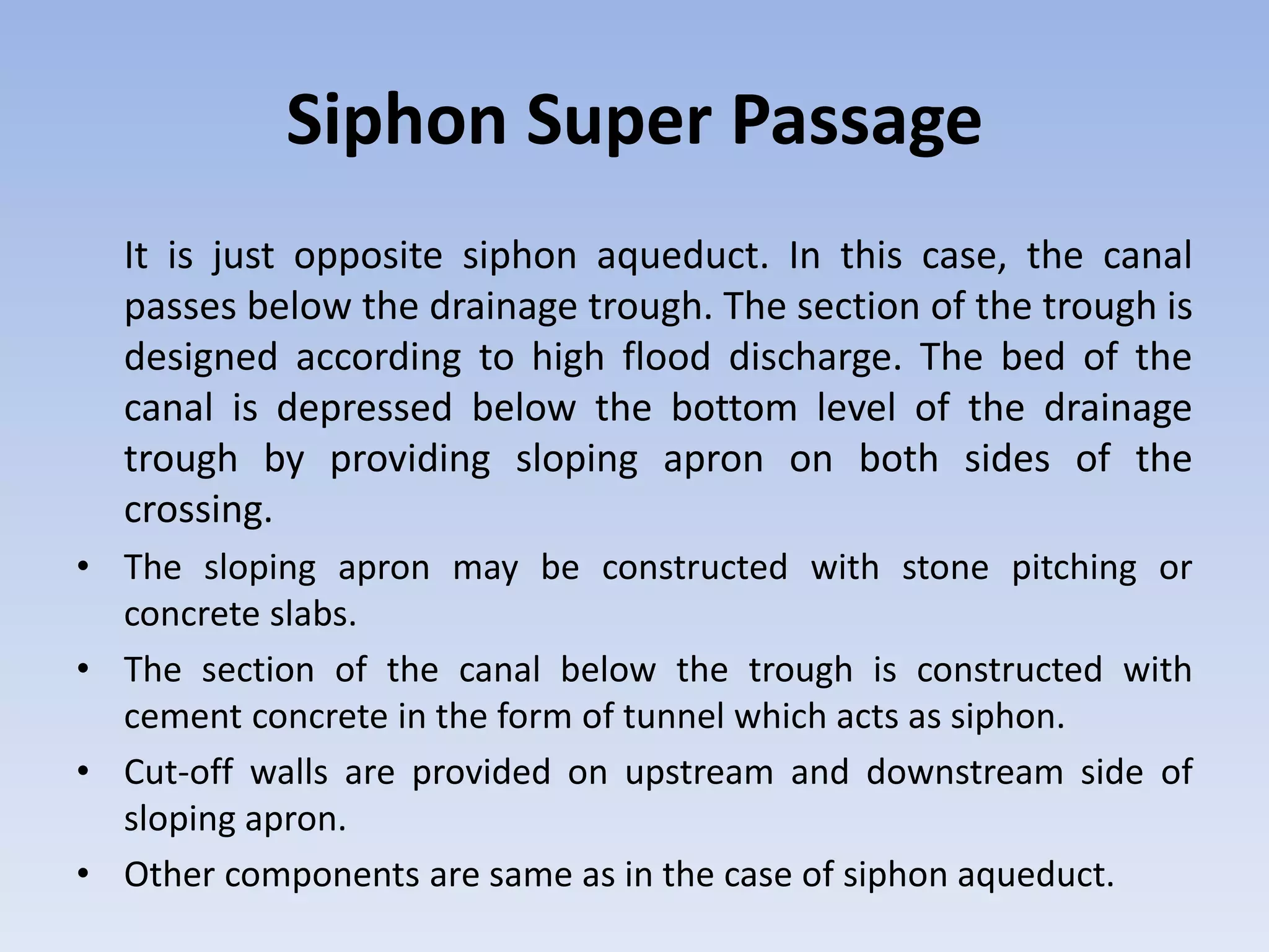 Cross drainage work | PDF