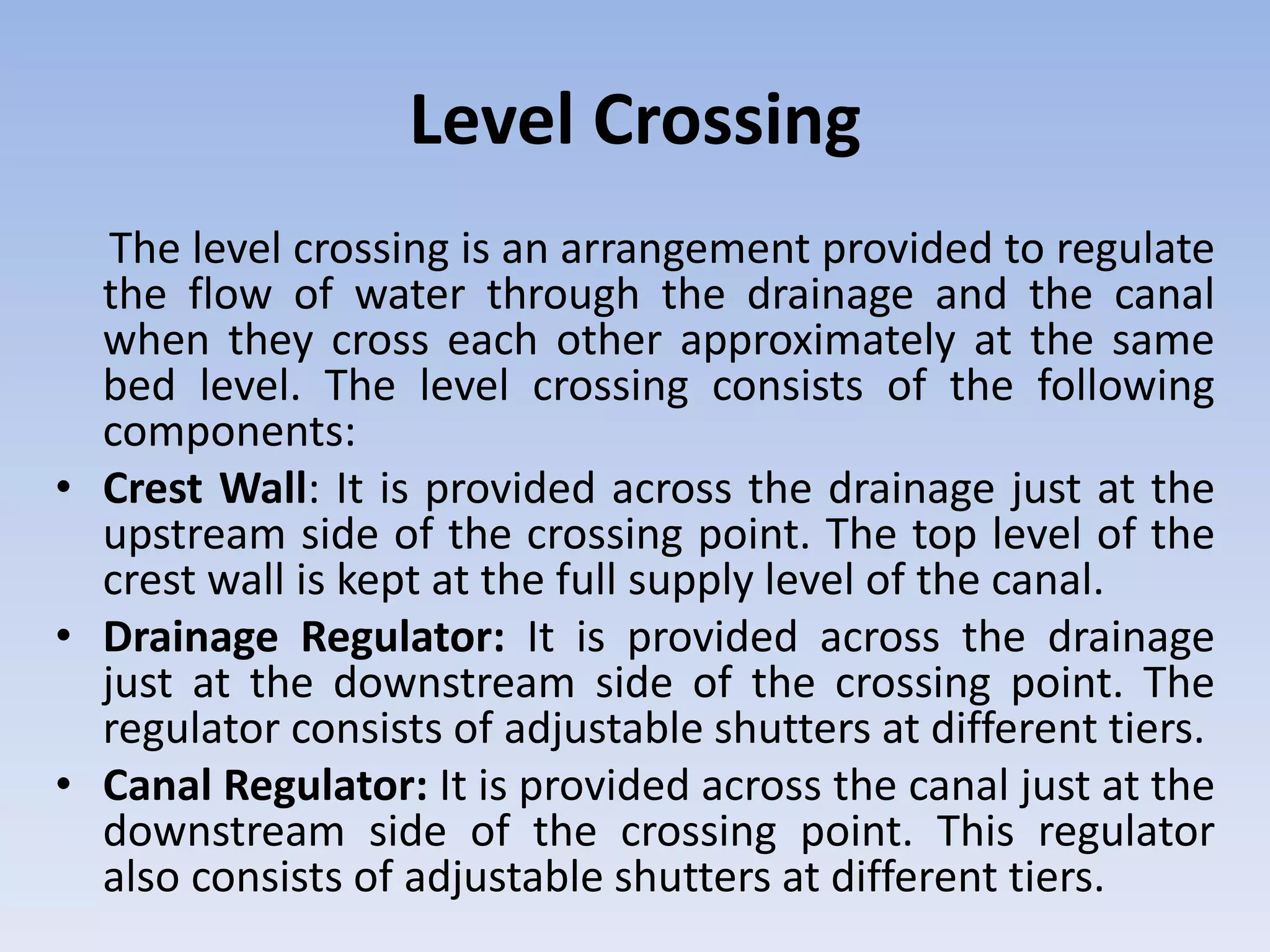 Cross drainage work | PDF