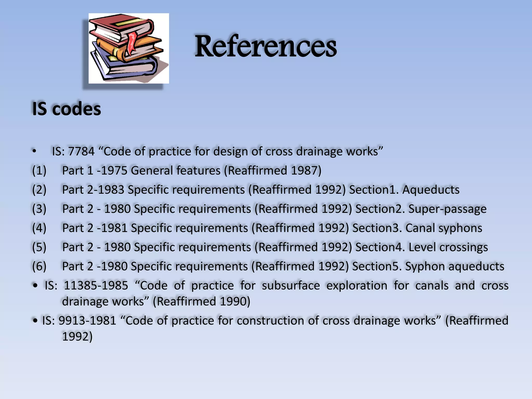 Cross drainage work | PDF
