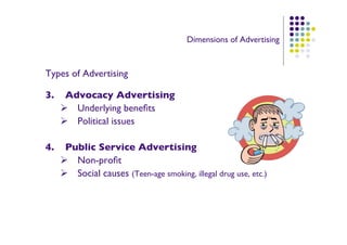 Dimensions of Advertising | PDF