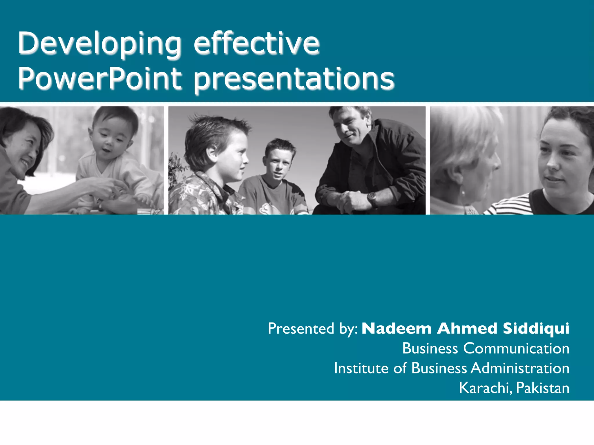Developing Effective Powerpoint Presentations | PDF