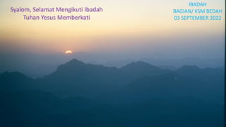 IBADAH | PPTX