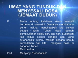 Ibadah Menyambut Natal Yesus Kristus Remaja GMIM Tamporok | PPTX