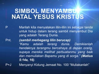 Ibadah Menyambut Natal Yesus Kristus Remaja GMIM Tamporok | PPTX