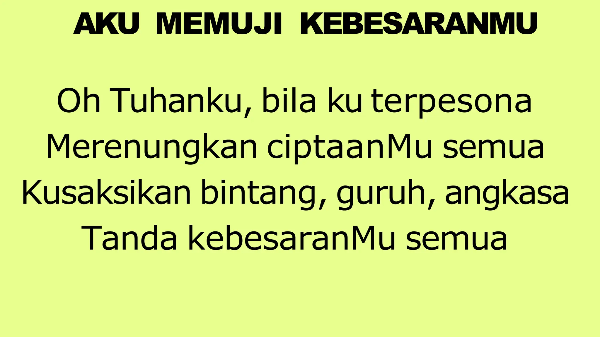 SLIDE IBADAH MINGGU JEMAAT BCCM PEKAN K.M | PPTX