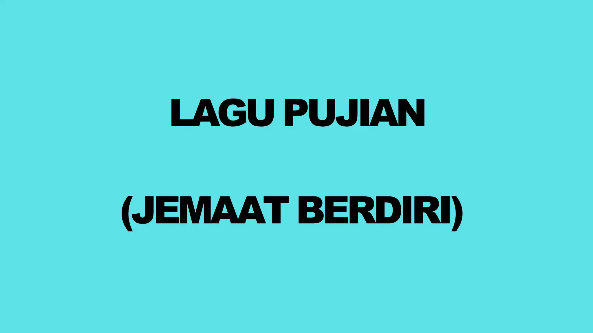 SLIDE IBADAH MINGGU JEMAAT BCCM PEKAN K.M | PPTX