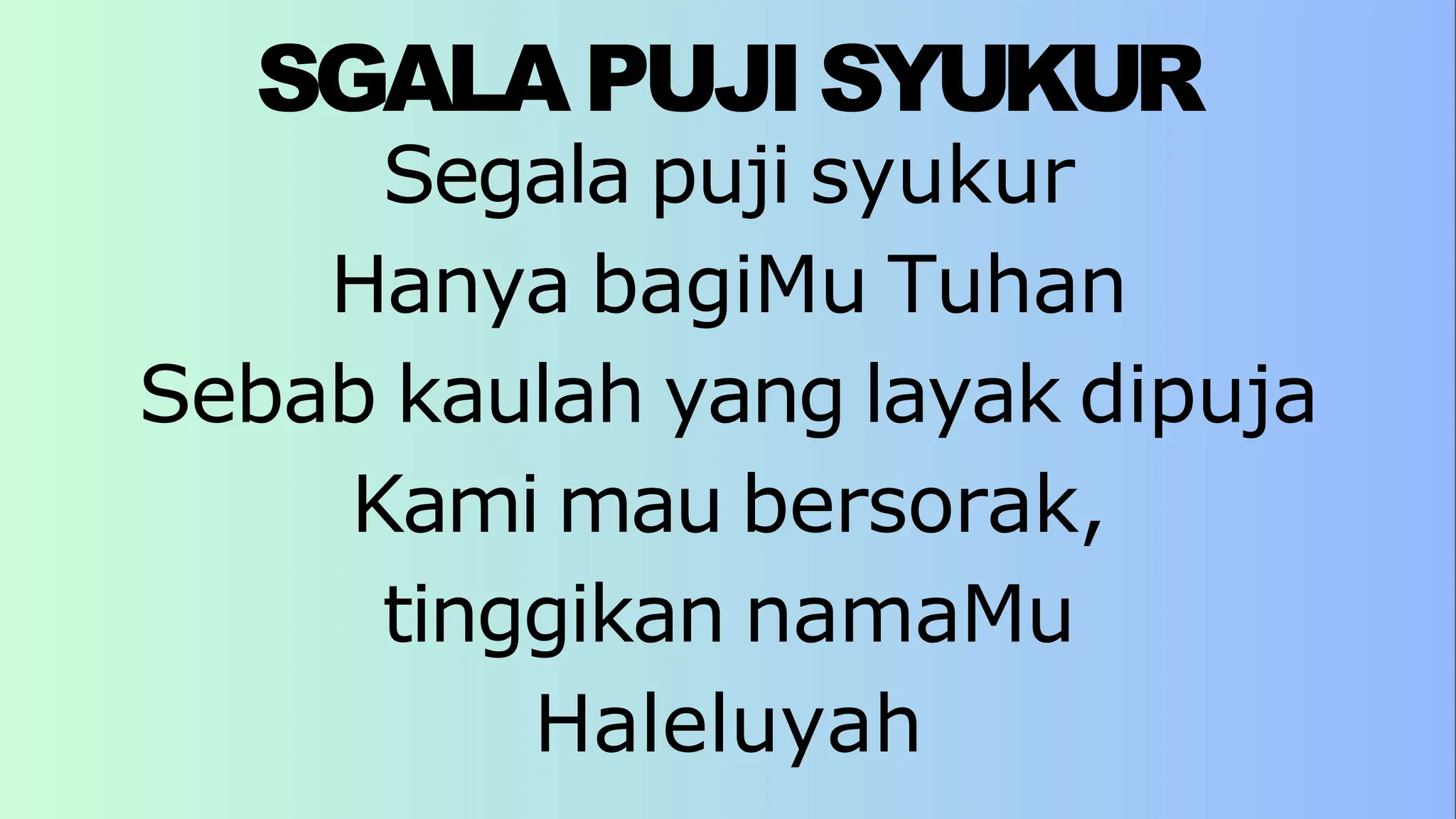 SLIDE IBADAH MINGGU JEMAAT BCCM PEKAN K.M | PPTX