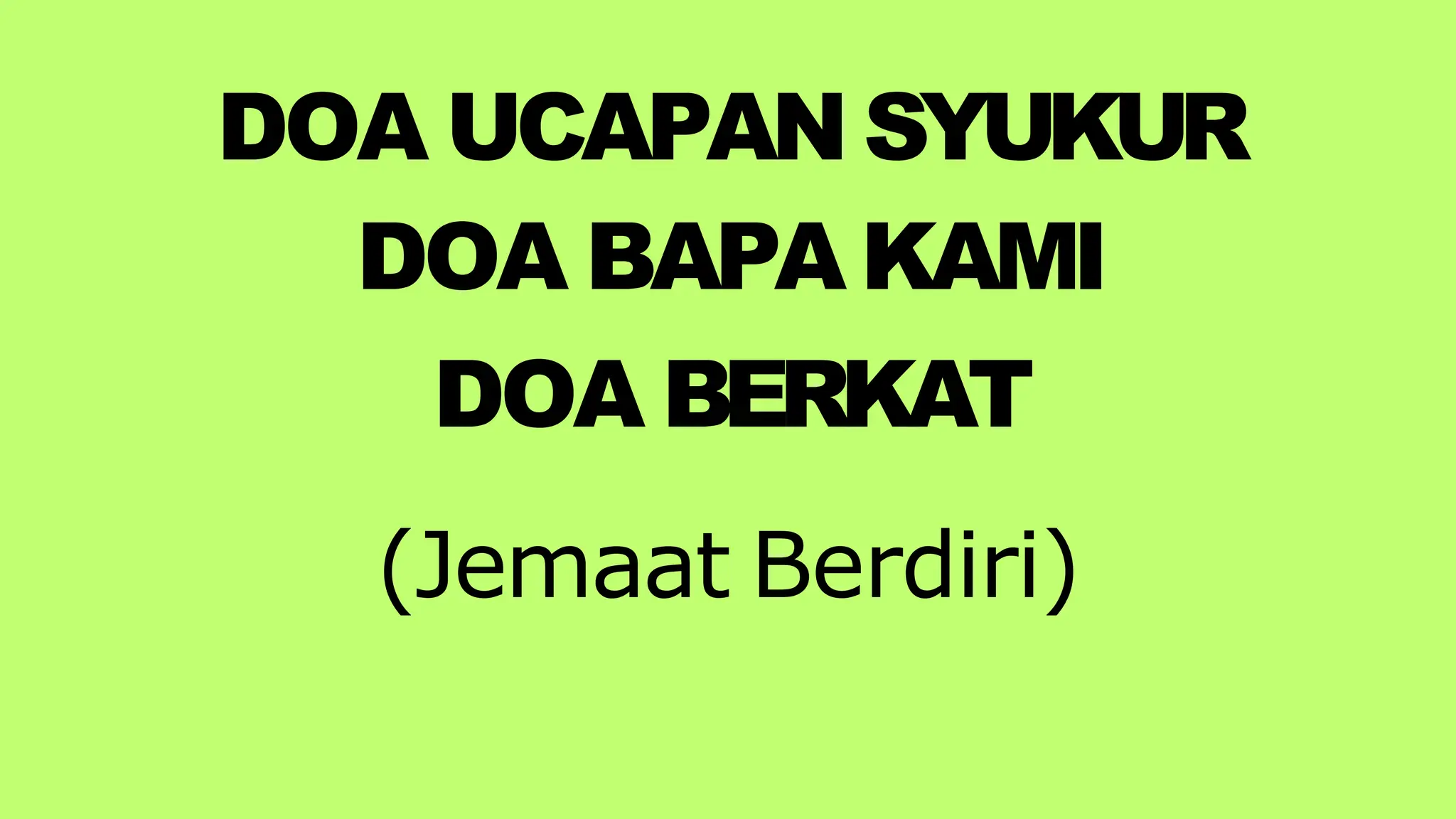 SLIDE IBADAH MINGGU JEMAAT BCCM PEKAN K.M | PPTX