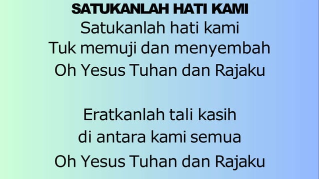 SLIDE IBADAH MINGGU JEMAAT BCCM PEKAN K.M | PPTX