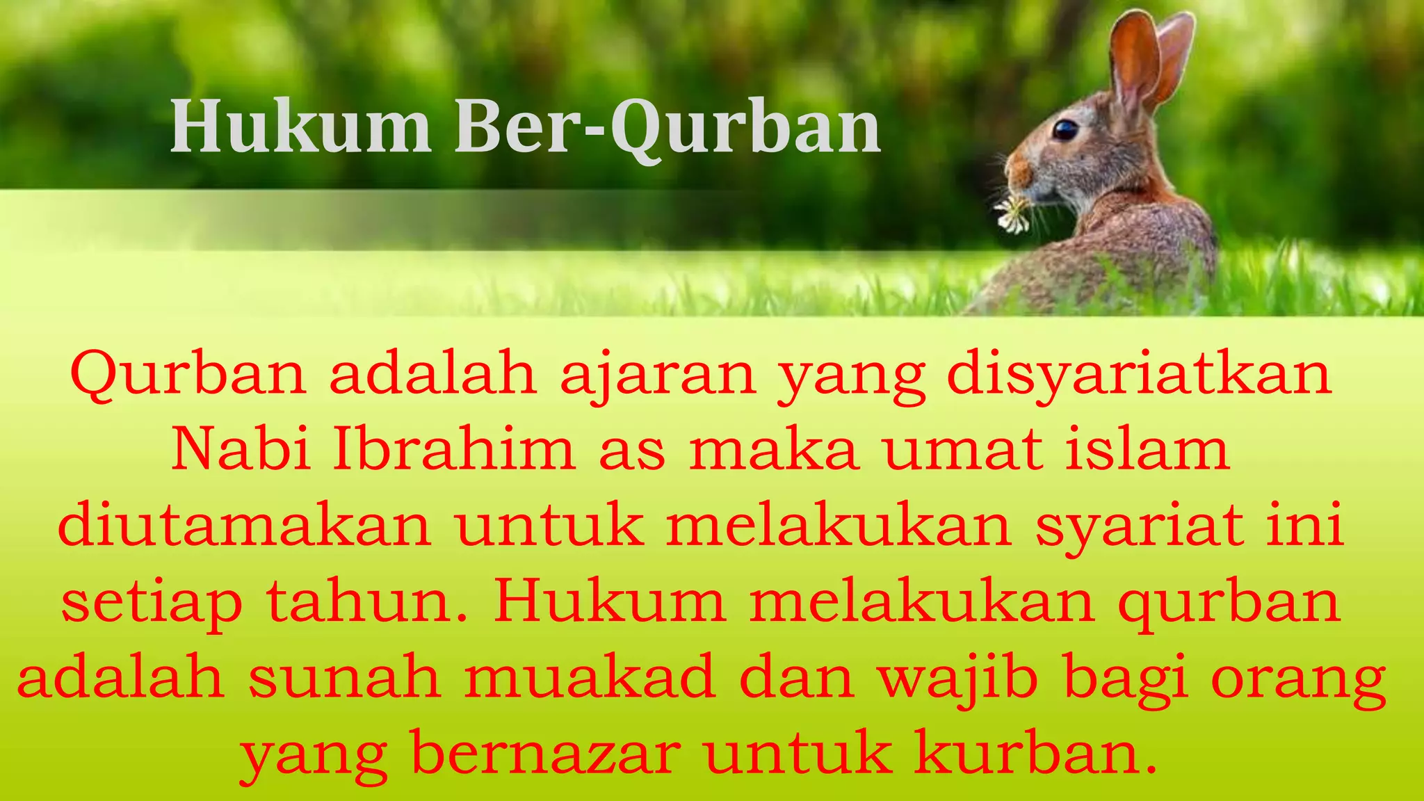 Ibadah qurban | PPTX