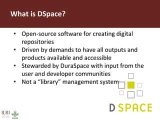 The road to CGSpace | PPTX