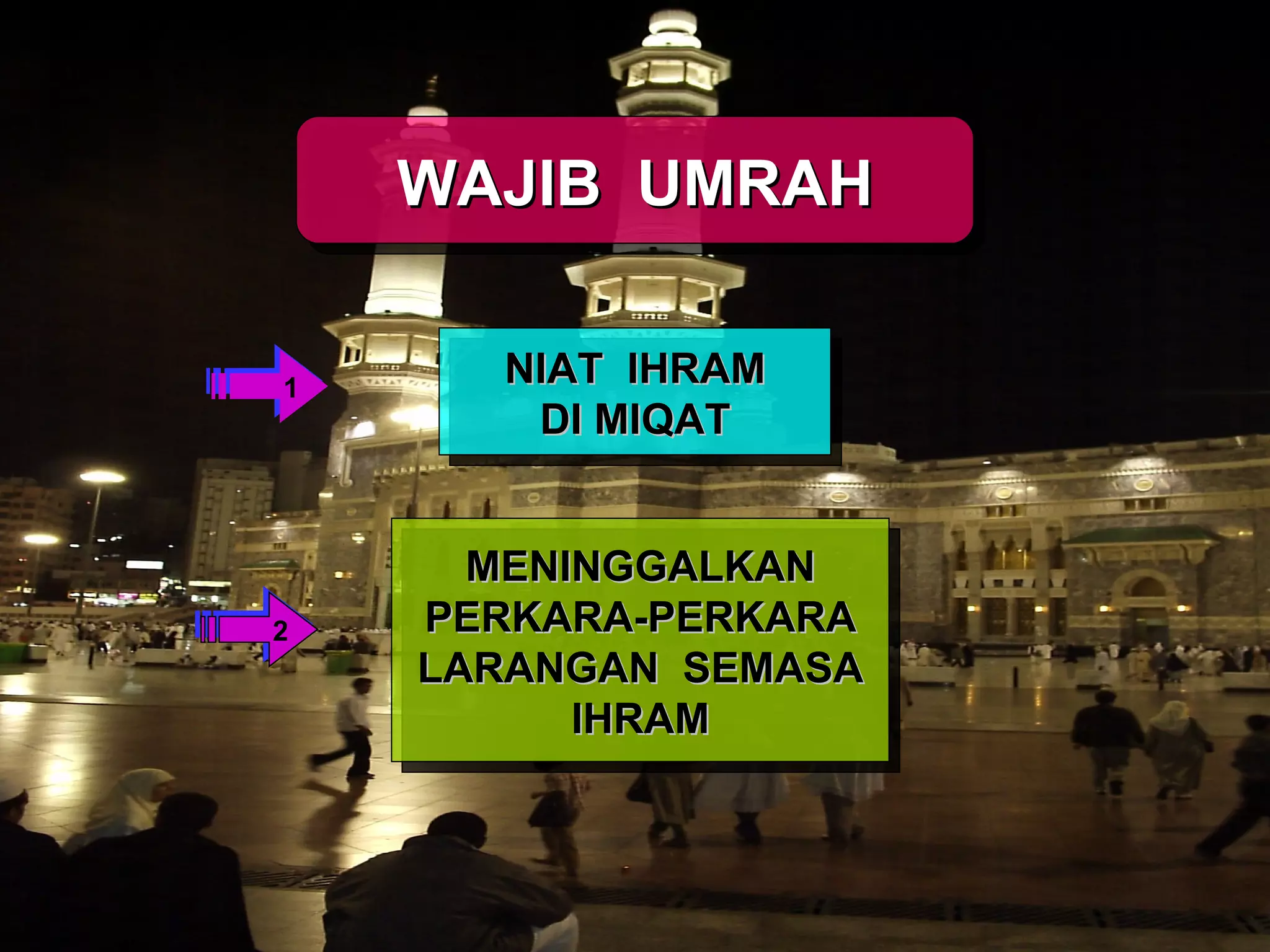 Ibadat Haji & Umrah Jenis Haji & Umrah | PPT