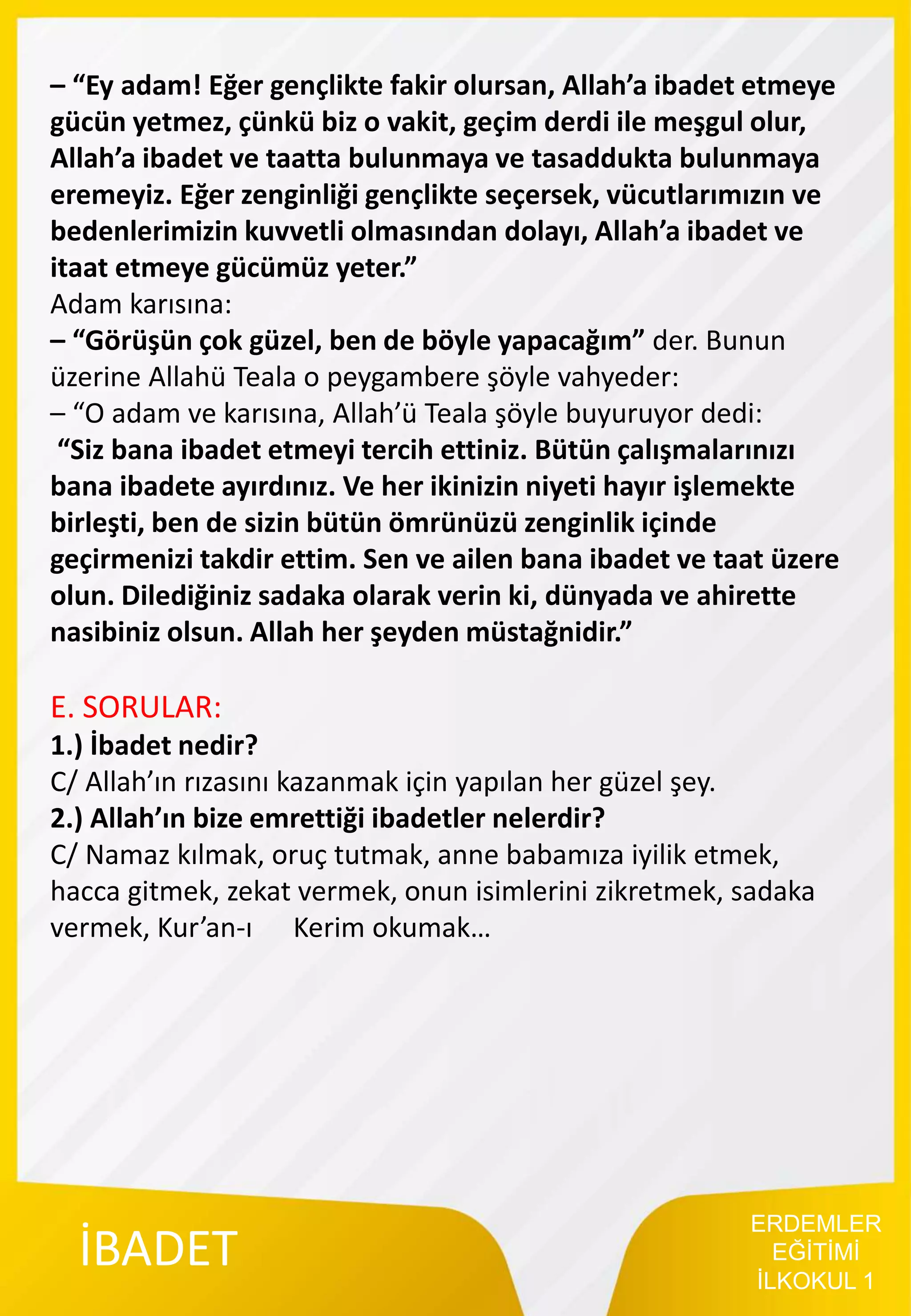 İbadet Nedir? | PDF