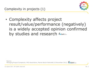 Complexity in projects | PPT