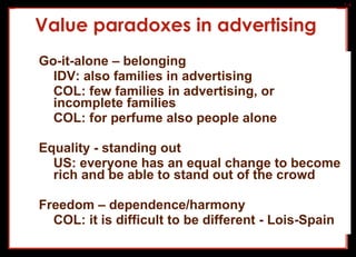 Ibahrine Chapter 9 Culture And Advertising Appeals | PPT