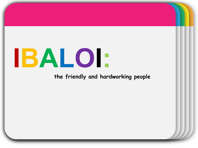 IBALOI: Life & Culture | PPTX | Genealogy and Ancestry | Hobbies ...