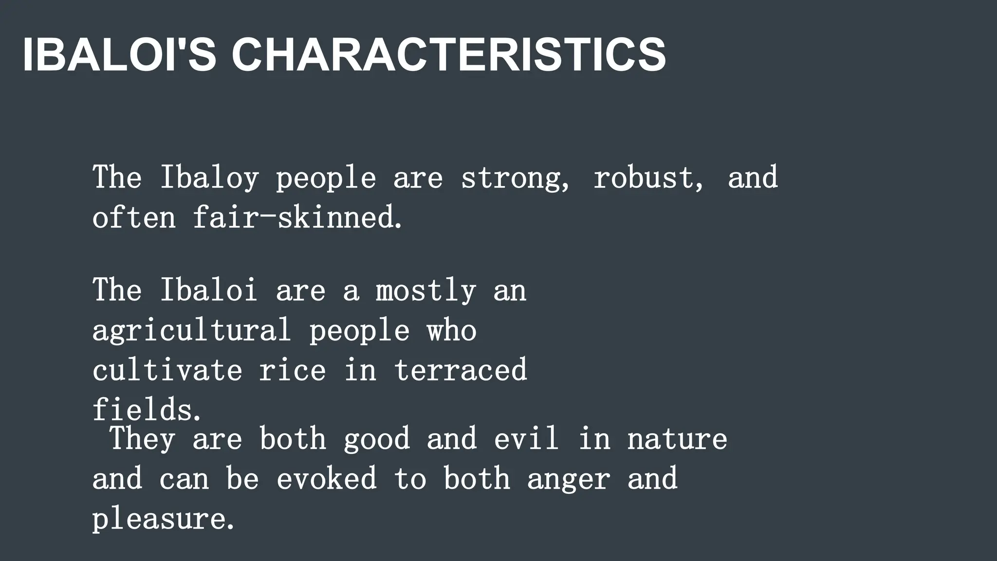 ibaloi - indigenous community of the philippines | PPTX