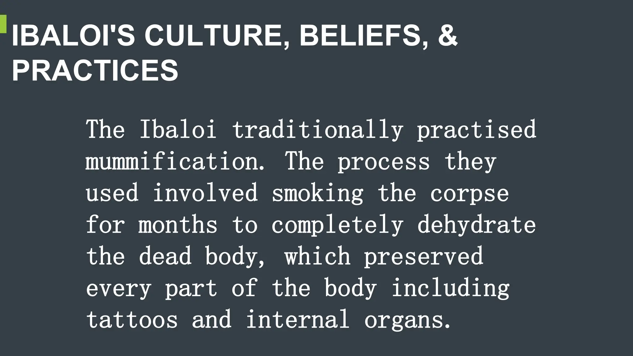 ibaloi - indigenous community of the philippines | PPTX