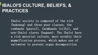 ibaloi - indigenous community of the philippines | PPTX