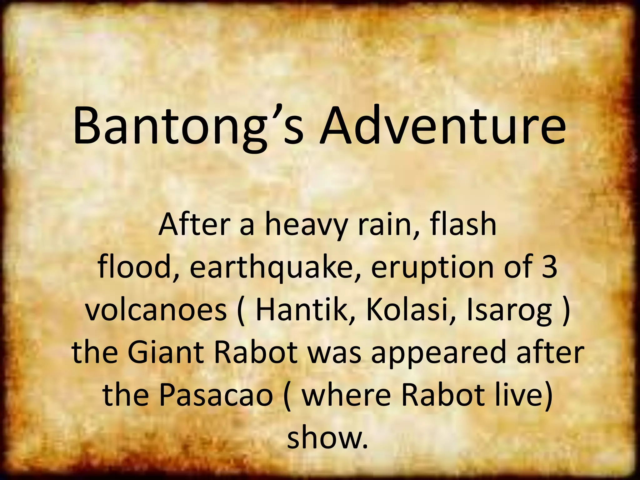 Epic story of Ibalon | PPTX