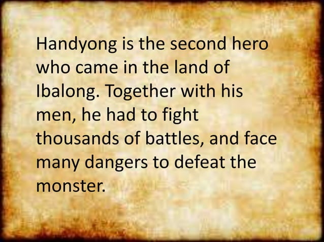 Epic story of Ibalon | PPTX | Sci-fi and Fantasy | Hobbies & Interests
