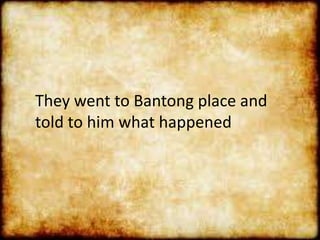 Epic story of Ibalon | PPTX