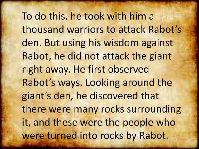 Epic story of Ibalon | PPT