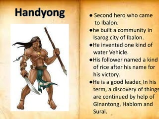 Epic story of Ibalon