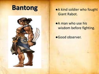 Epic story of Ibalon | PPT