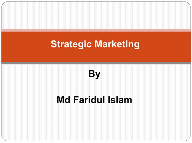 market strategy | PPT