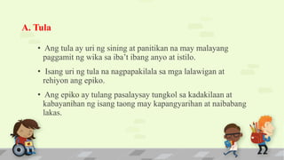 Iba Pang Sining na Nagpapakilala sa Sariling Lalawigan.pptx