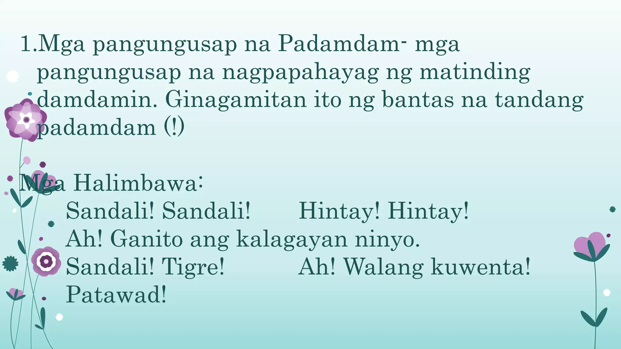Iba’t ibang Ekspresyon sa Pagpapahayag ng Damdamin.pptx