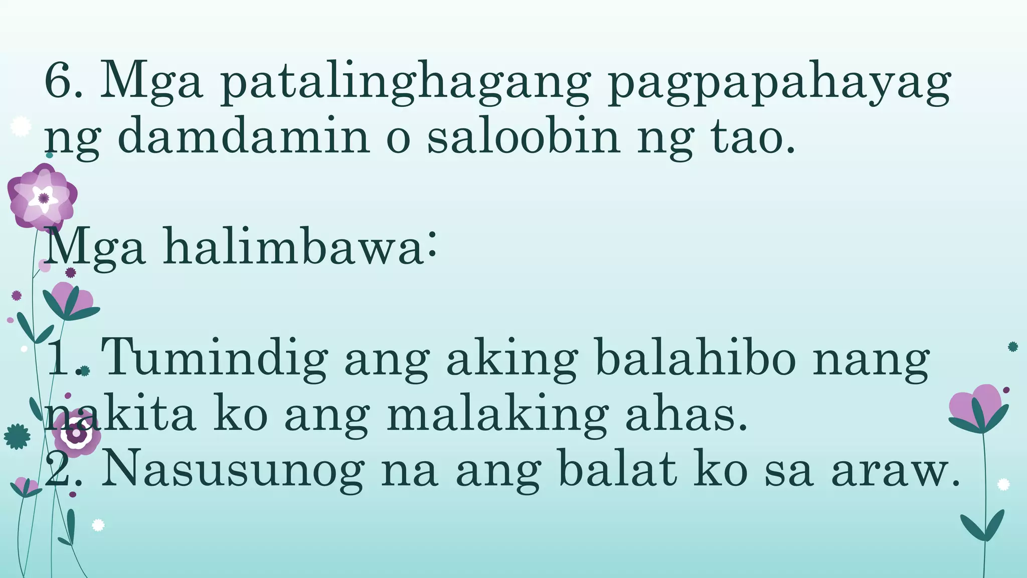 Iba’t ibang Ekspresyon sa Pagpapahayag ng Damdamin.pptx