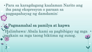Iba’t ibang Ekspresyon sa Pagpapahayag ng Damdamin.pptx