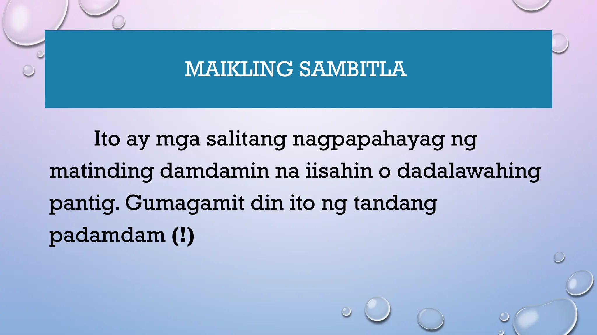 IBA’T IBANG EKSPRESYON SA PAGPAPAHAYAG NG DAMDAMIN 3.pptx