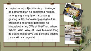 Iba't ibang estratehiya sa pangangalap ng datos.pptx