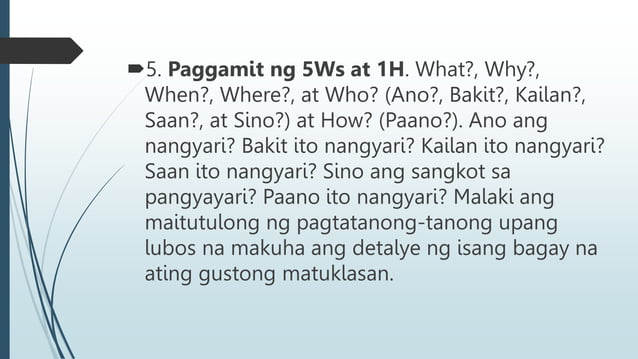 Iba’t ibang Estratehiya sa Pangangalap ng mga ideya.pptx