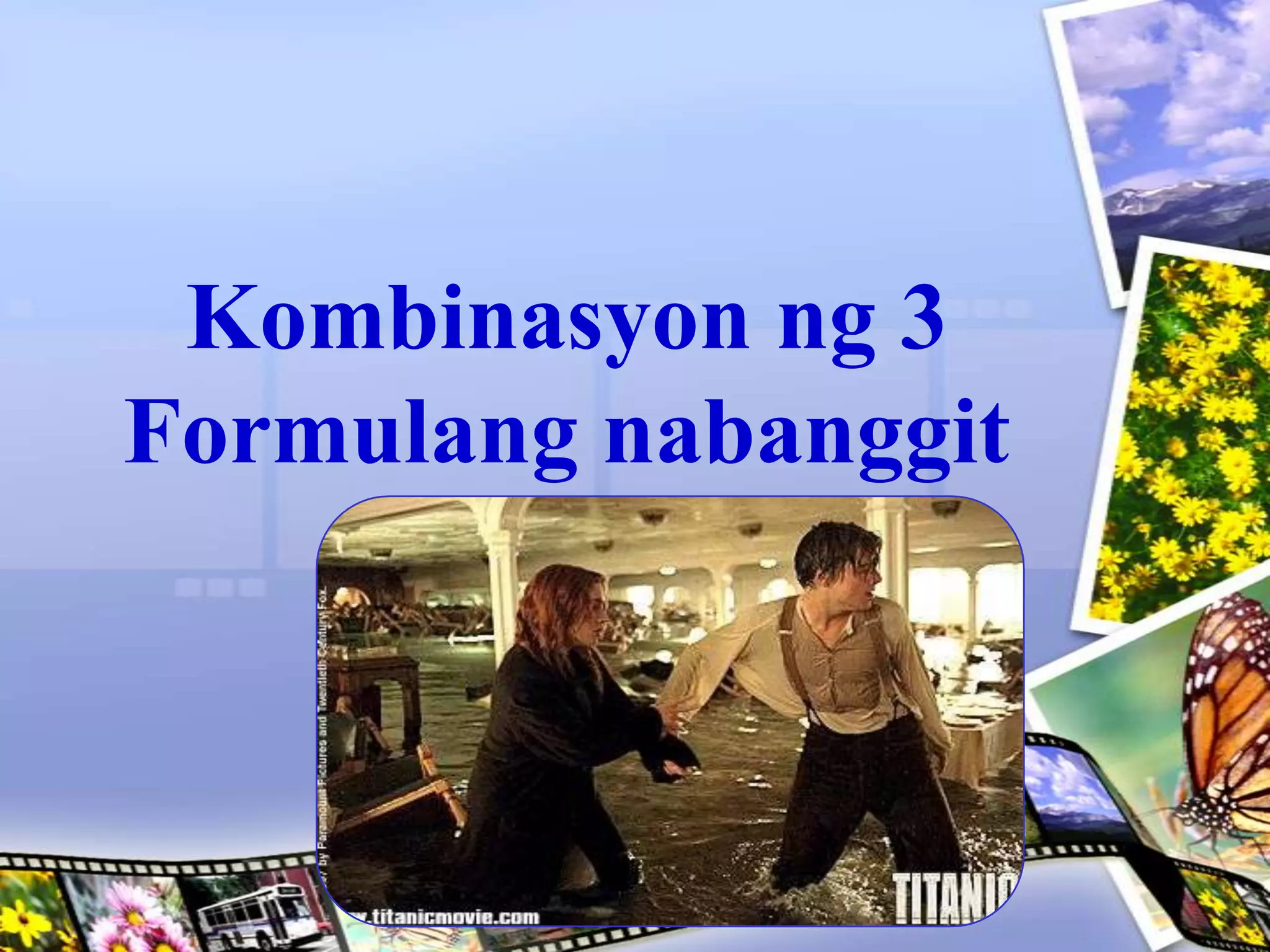 Iba’t ibang genre ng pelikula | PPTX