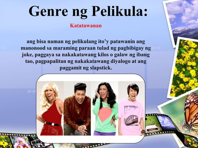 Iba’t ibang genre ng pelikula | PPTX