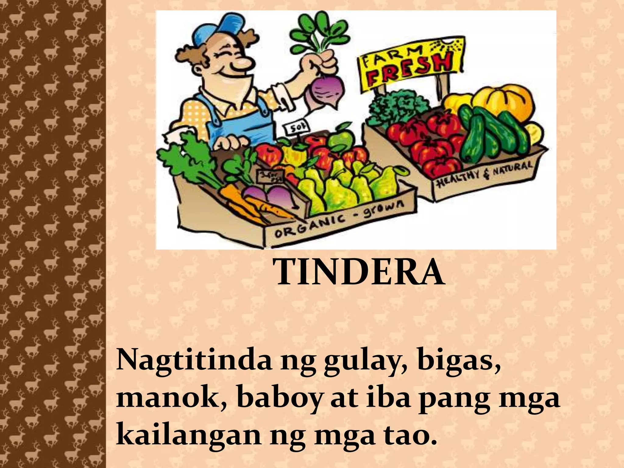 Iba't ibang hanapbuhay sa komunidad | PPTX