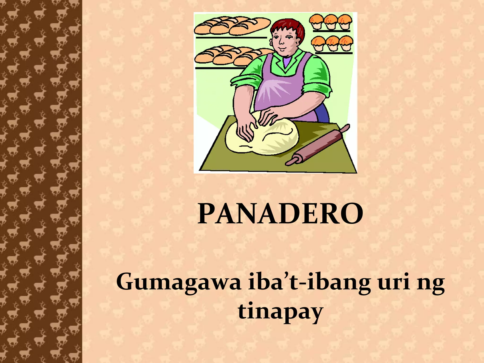 Iba't ibang hanapbuhay sa komunidad | PPTX
