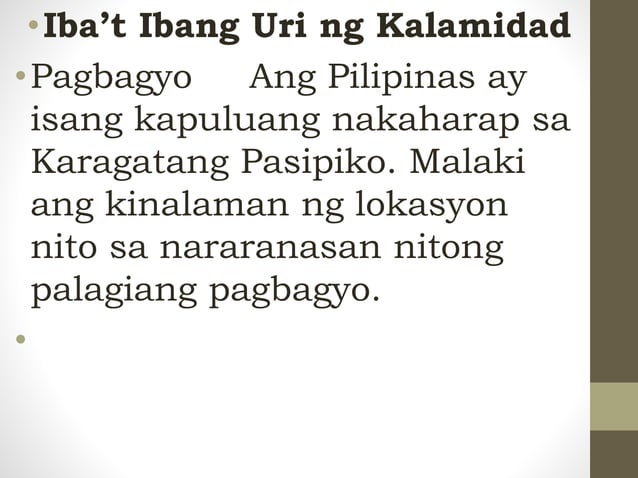 IBAT IBANG KALAMIDAD SA BANSA_064410.pptx