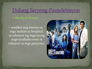 Iba’t ibang palabas sa telebisyon | PPTX