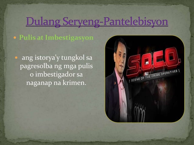 Iba’t ibang palabas sa telebisyon | PPTX