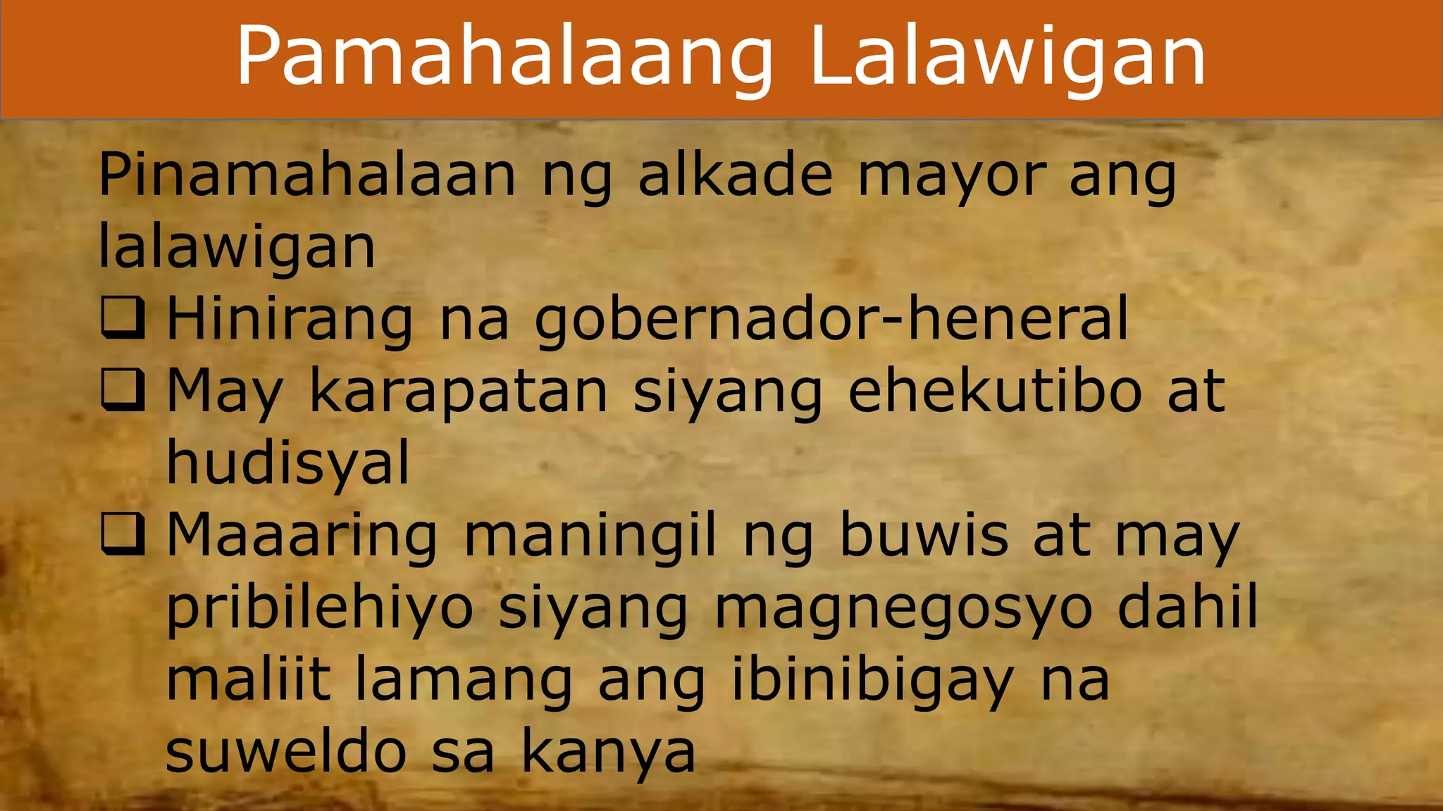 Iba't ibang pamahalaan noong panahon ng espanyol | PPTX