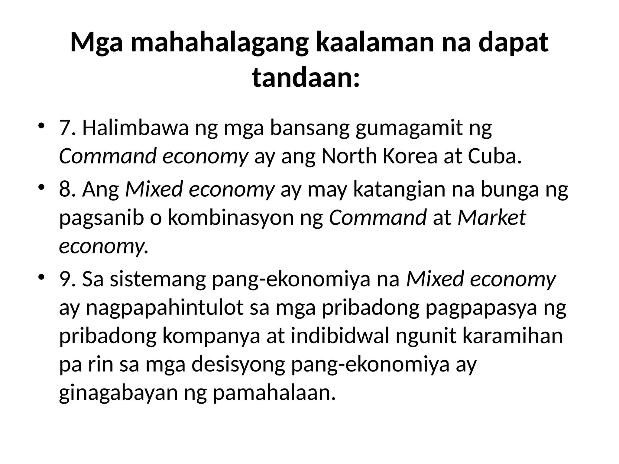 Iba’t Ibang Sistemang Pang-ekonomiya.pptx