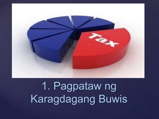 Iba’t ibang uri ng buwis ap4 | PPTX