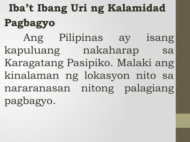 Ang ibat ibang uri ng kalamidad sa bansa.pptx