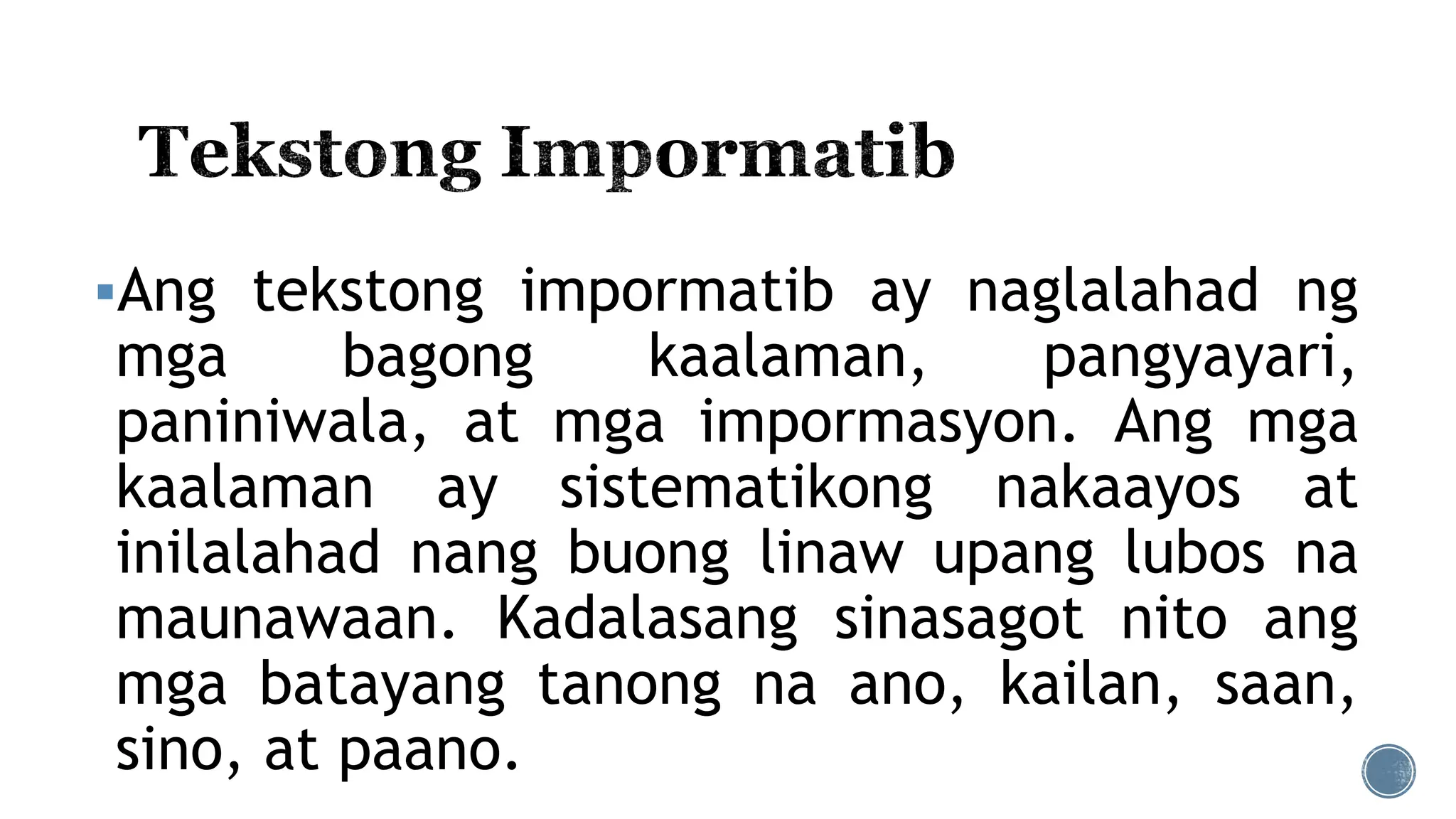 Iba’t ibang Uri ng Teksto.pptx